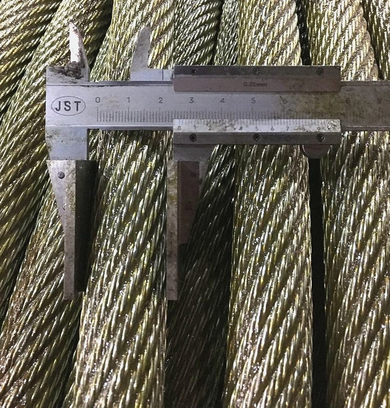 Ungalvanized Steel Wire Rope 35x7 Non Rotating - Buy Steel Wire Rope ...