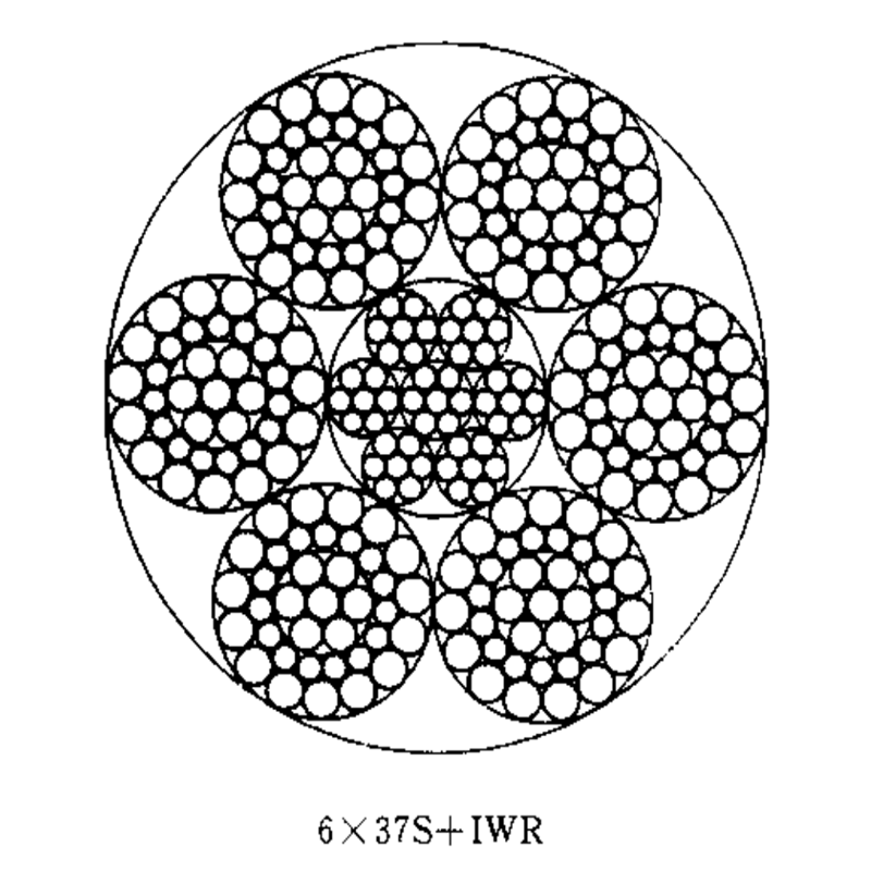 Factory 6x37 18mm Ungalvanized Steel Wire Rope for Docks, Ships, Cables ...